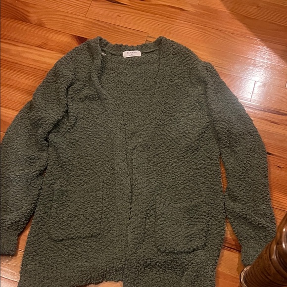 Zenana Signature | Sweaters | Elegant Forest Green Womens Cardigan ...